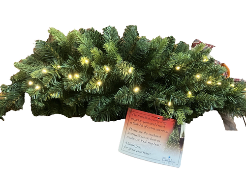 Bethlehem Lights 36" Evergreen Overlit Swag w/ Timer | eBay