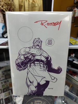 Invincible #61 Sketch Cover Spot Foil Cvr D C2E2 Exclusive Signed By ...