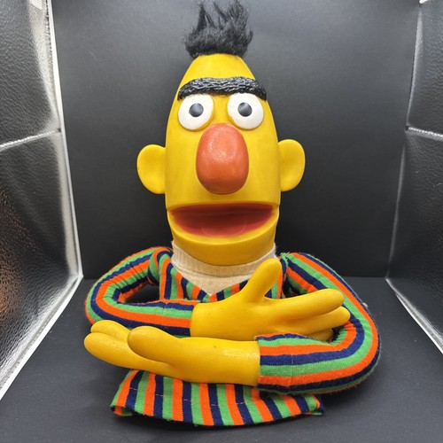 VINTAGE 1970'S BERT (FROM SESEAME STREET) HAND PUPPET ~NICE! | eBay