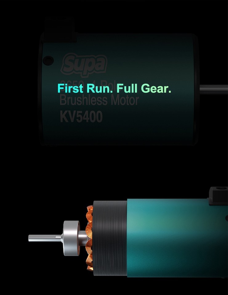 SKYRC FuriaX Supa 3650 Motor 60A ESC Brushless Combo For 1/10 RC Car ...