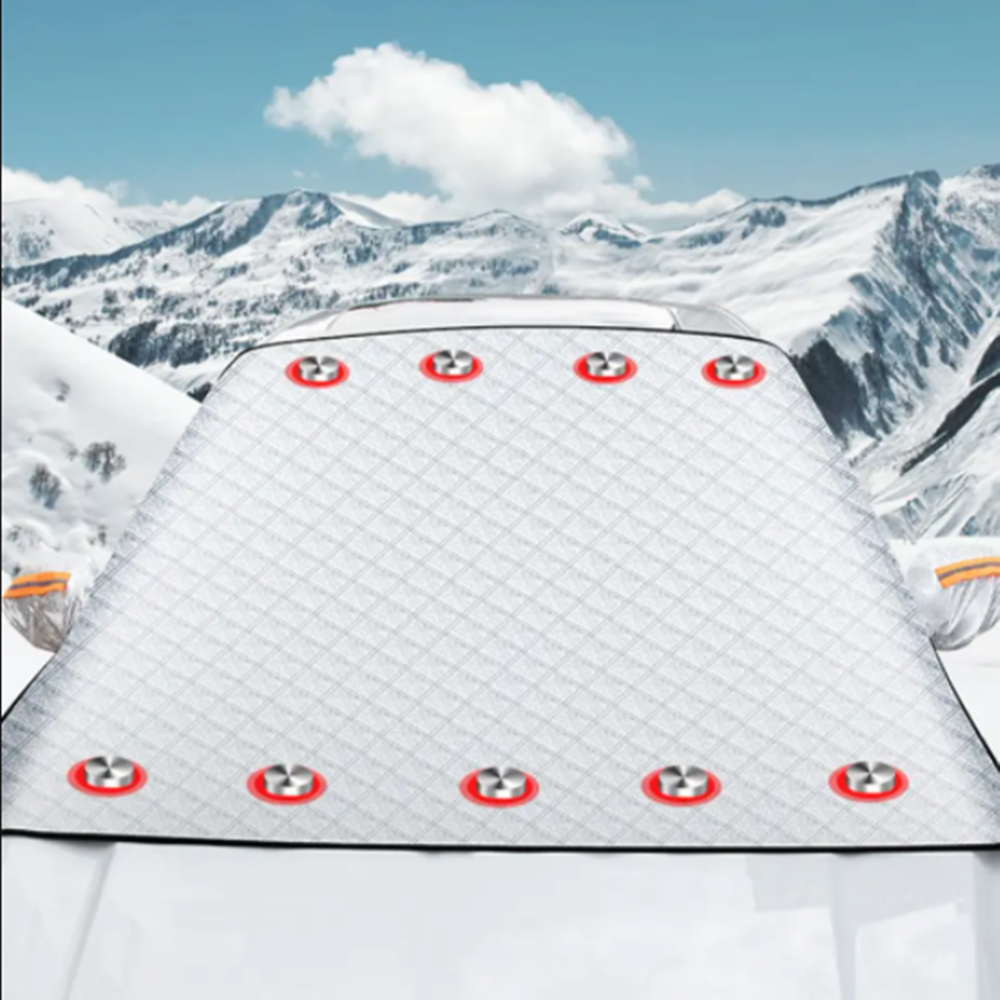 Car Windscreen Cover Magnetic Ice Shield Snow Protector Sun & Wing ...