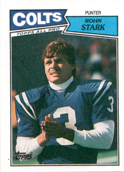 1987 Topps United Kingdom American Football - Rohn Stark #75 for sale ...