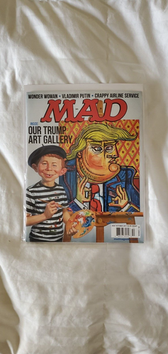Mad Magazine October 2017 #547 Our Trump Art Gallery | eBay