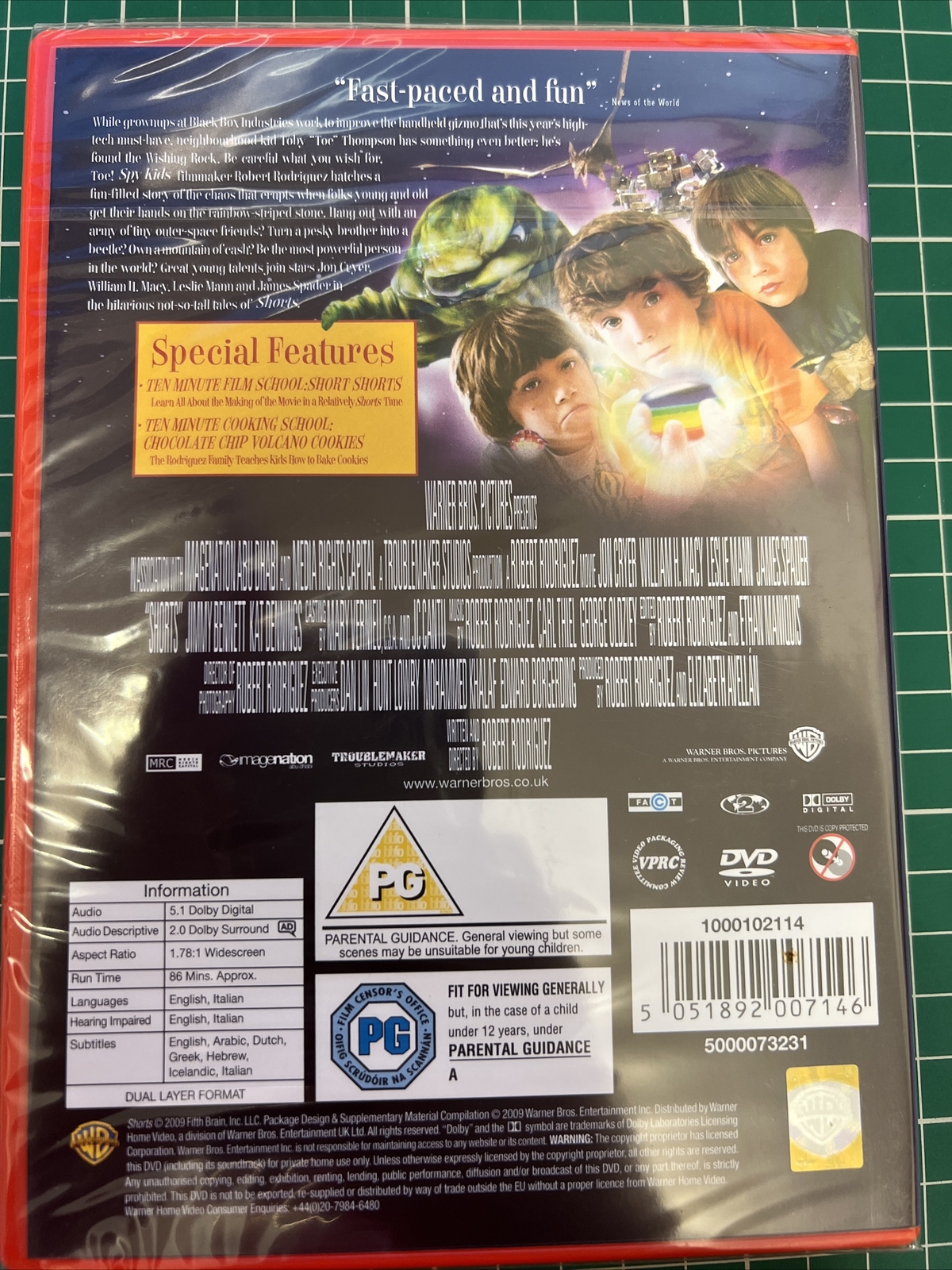 Shorts The Adventures of the Wishing Rock DVD New and Sealed ...