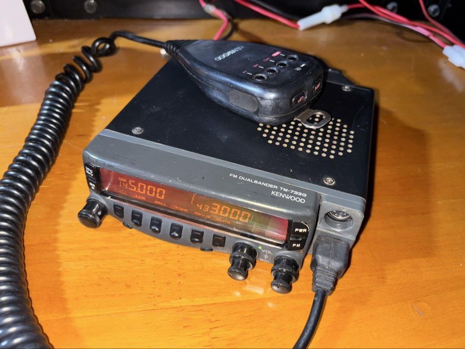 KENWOOD TM-733 Ham Radio Transceiver Amateur Radio Parts B68 | eBay