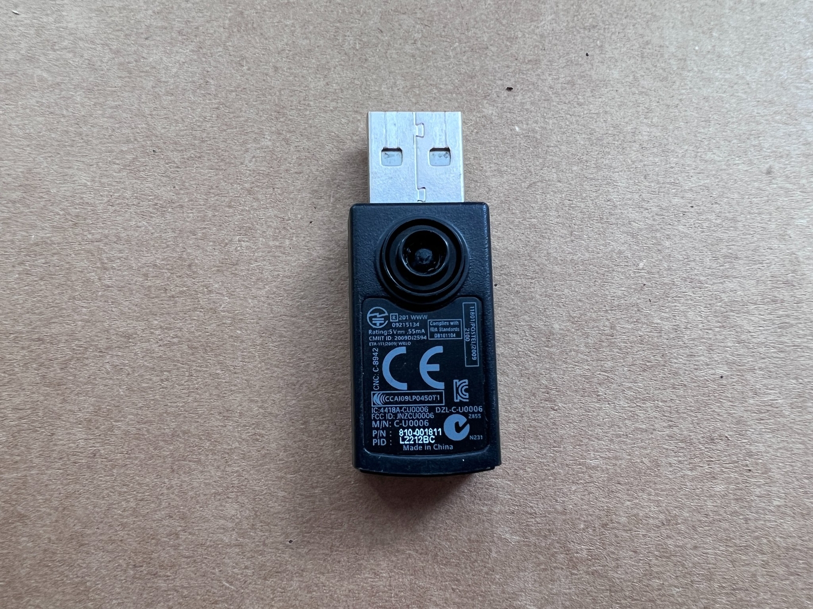 USB Receiver RECEPTEUR Logitech C-u0006 810-001811 for Mk320 Wireless ...