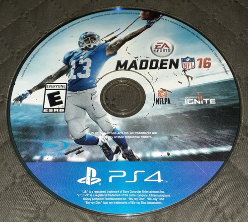 Madden NFL 16 (Sony PlayStation 4, 2015) DISC ONLY | eBay