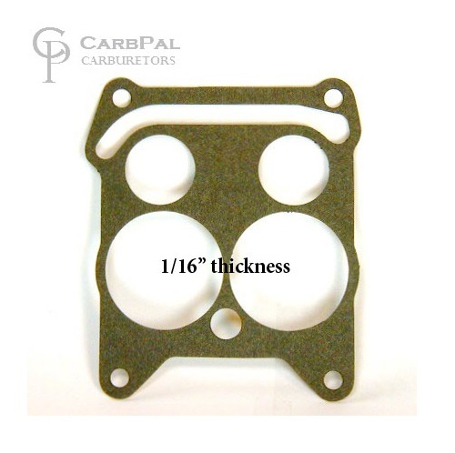 Base Mounting Flange Gasket Rochester Quadrajet Carburetor 4 Barrel ...