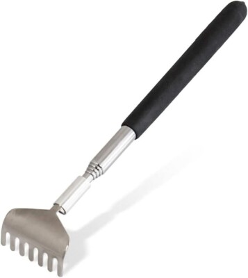 ANGIX 1x Extendable Back Scratcher Massager Itching Stick for Adults ...