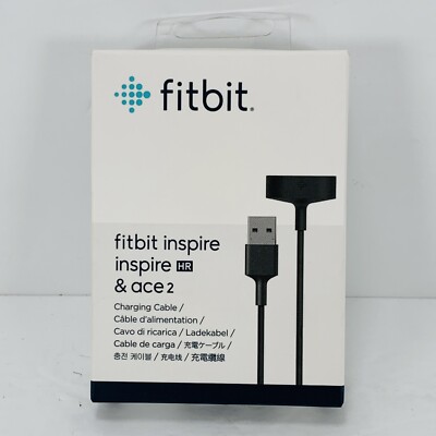Fitbit Charging Cable for Fitbit Inspire/Inspire HR and Ace 2 Black ...