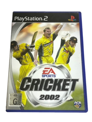 Cricket 2002 PS2 PAL *No Manual* | eBay Australia
