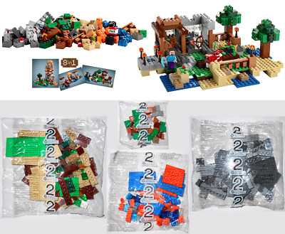 LEGO 21116 Crafting Box: ALL FOUR #2 BAGS NEW SEALED (partial set ...