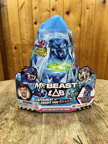 MR BEAST LAB Cryo Lab Mystery Collector Figure Exclusive 30+ Lights ...