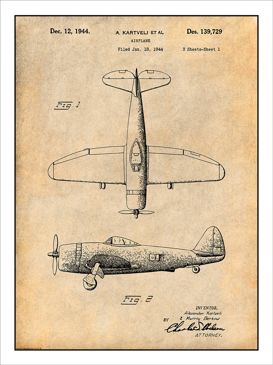 P47 Thunderbolt Drawing