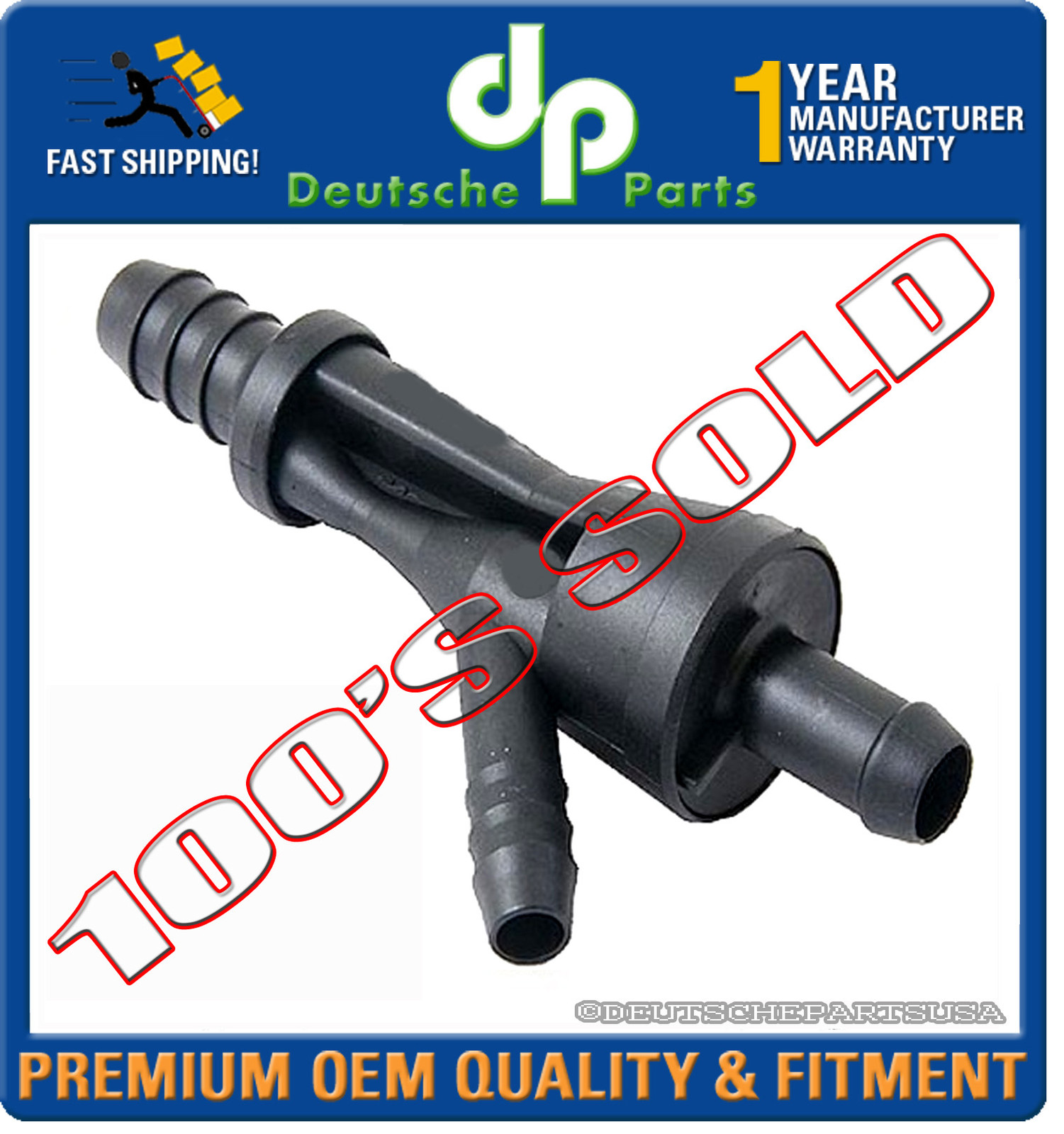 AUDI VW SUCTION PUMP PURGE VALVE 058 133 753D / 058 133 753B ...