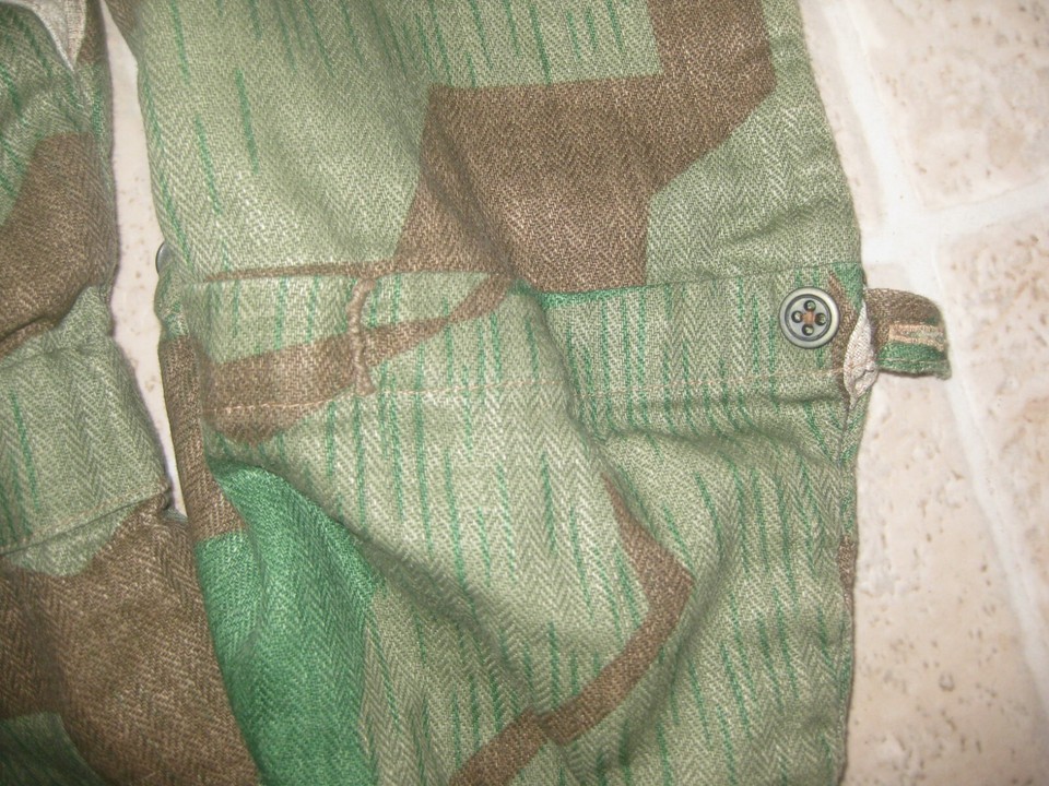 ORIGINAL WW2 GERMAN ARMY HBT SPLINTER CAMO CAMOUFLAGE SMOCK,RARE!! | eBay