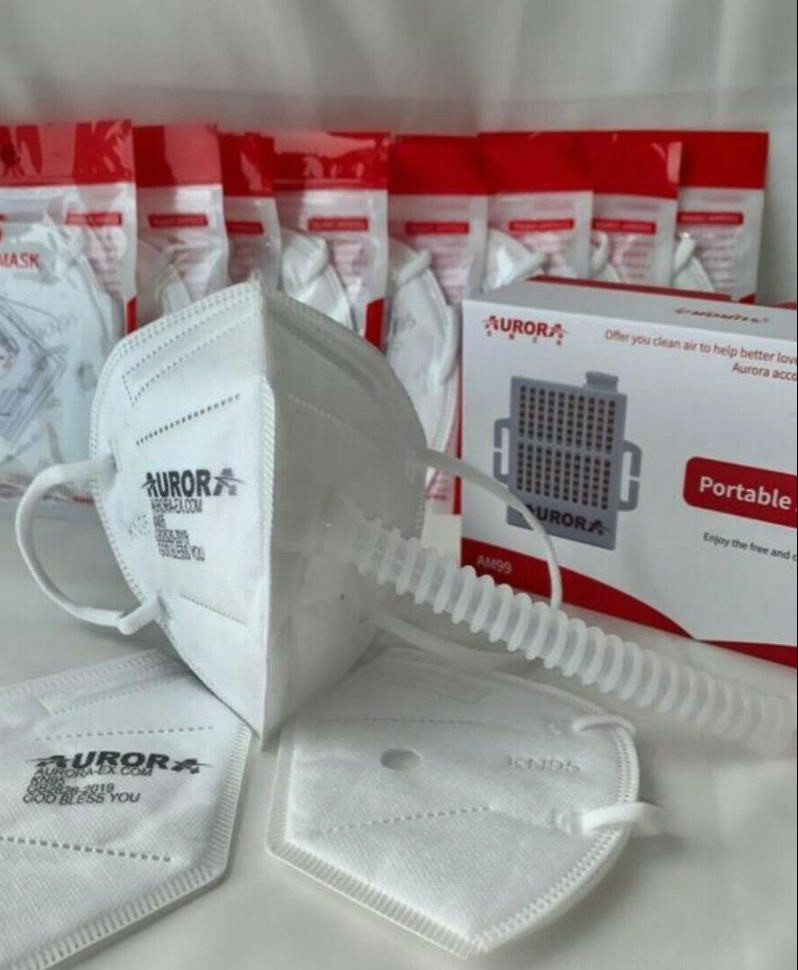 air purifier mask includes 2 masks 1 filter reusable long life half ...