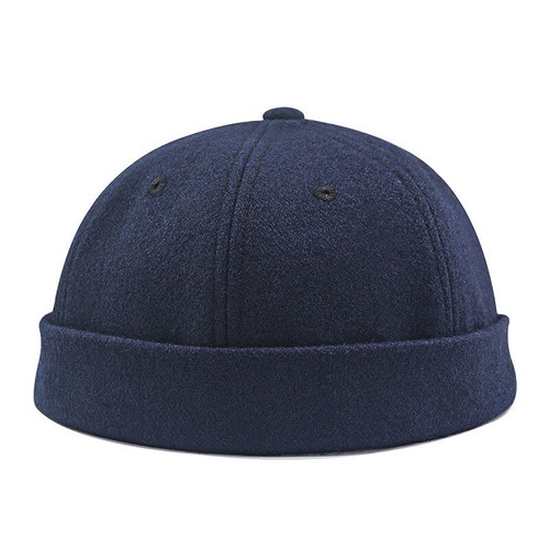 New Oversize Wool Brimless Cap Winter Skullcap No Visor Beanie Hat | eBay