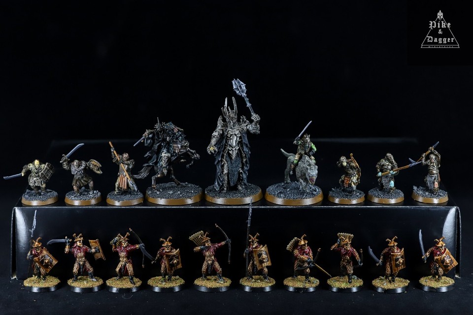 Angmar Pro Painted Army Builder - Lord of the Rings Miniatures ...