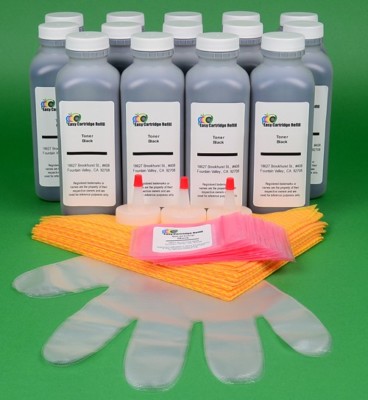 Toner Refill Kits (14) with Chips Lexmark MS310d MS310dn MS312dn ...