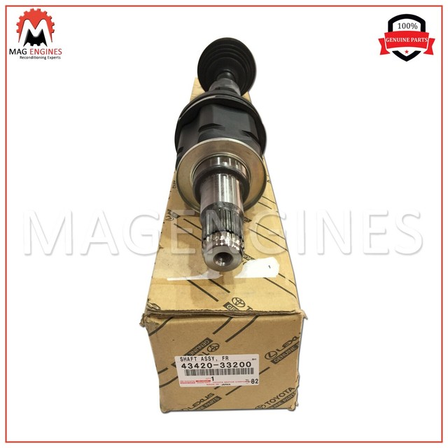 Toyota Genuine 4342033200 Shaft ASSY Front Drive LH 43420-33200 for ...