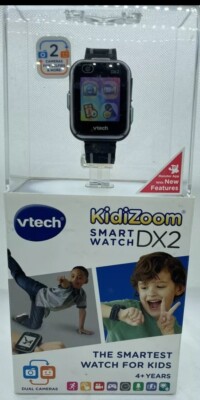 Children Smartwatch VTech KidiZoom DX2 Black Games Camera Learning Time ...