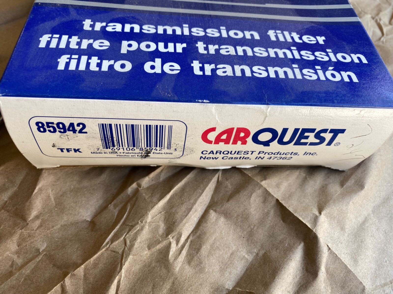 CarQuest 85942 transmission filter with gasket | eBay