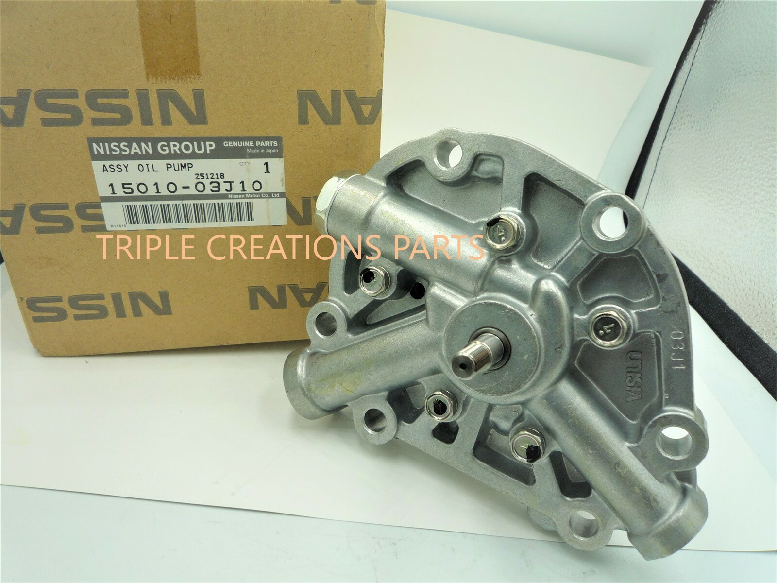 15010-03J10 Genuine Nissan Infiniti Assy Oil Pump 1501003J10 OEM | eBay