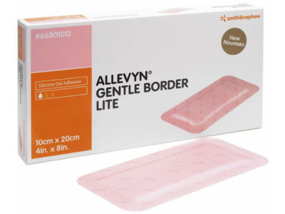 Allevyn Gentle Border Lite Dressings 10cm x 20cm | eBay