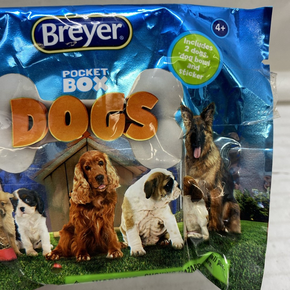 Breyer Pocket Box Dogs Surprise 2 Packs New Sealed #1590 | eBay