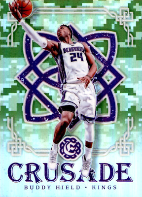 2016-17 Panini Excalibur Buddy Hield Rookie Crusade Camo #94 | eBay