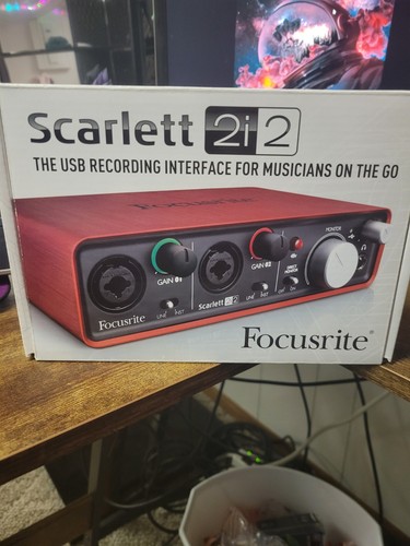 Focusrite Scarlett 2i2 1st Gen USB Audio Interface | eBay