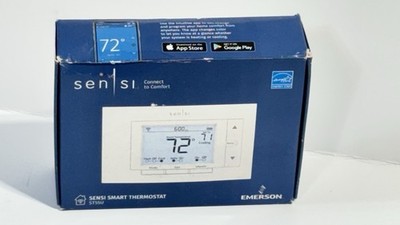 New Emerson Sensi Smart WiFi Touch Screen Thermostat ST55U - Sealed ...
