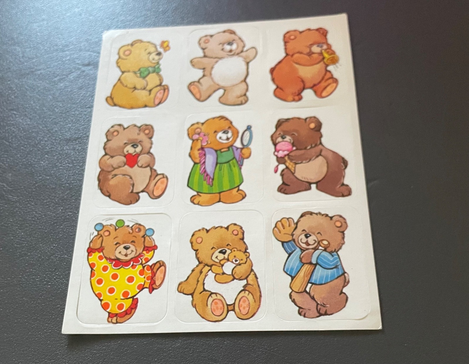 Vintage 1980s Bear Stickers | eBay