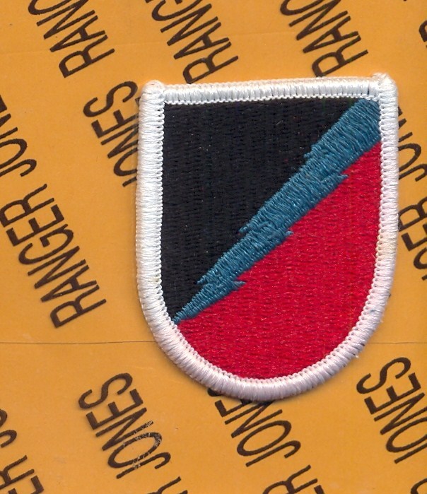 106th MI Bn LRS Long Range Surveillance Airborne beret flash patch #2 m ...