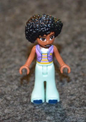 Jamila ~ Aqua Bell bottoms & Purple Jacket ~ Friends ~ NEW Lego ...