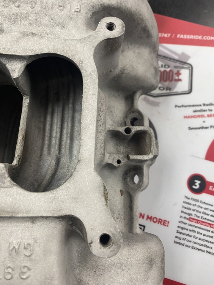 Chvevrolet Rare Aluminum Winters SBC intake 4bbl 3872110 | eBay