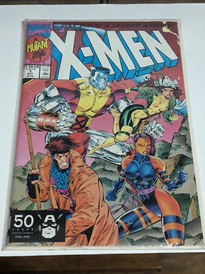 X-Men #1 Gambit Rogue Cover Variant (1991 Marvel) NM Comic Mutant ...