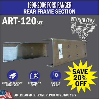 Ford Ranger Rear Frame Repair Kit Set 1998–2006 | SafeTCap | eBay