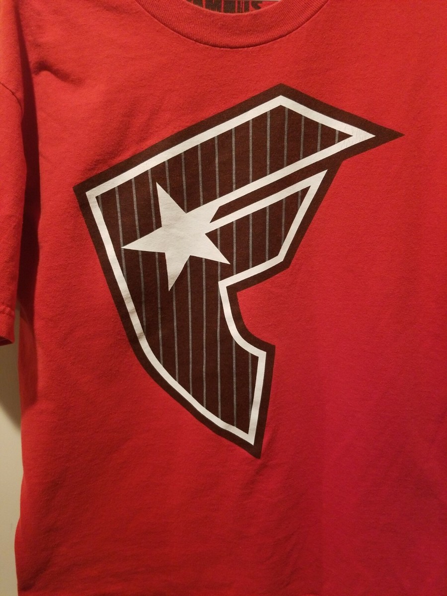 Red Famous Stars And Straps Logo