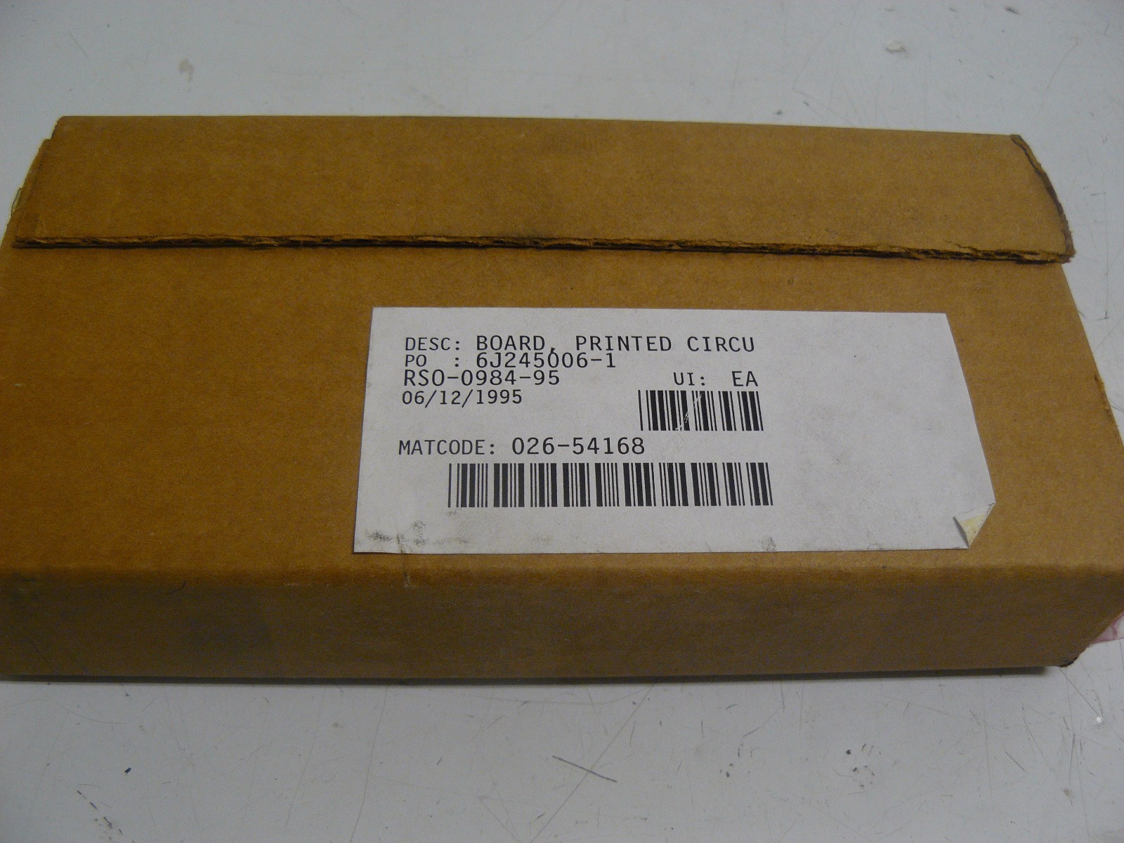 NEW MIC1-1 PRINTED CIRCUIT BOARD 01153-0124-0004 MATCODE 026-54168 | eBay