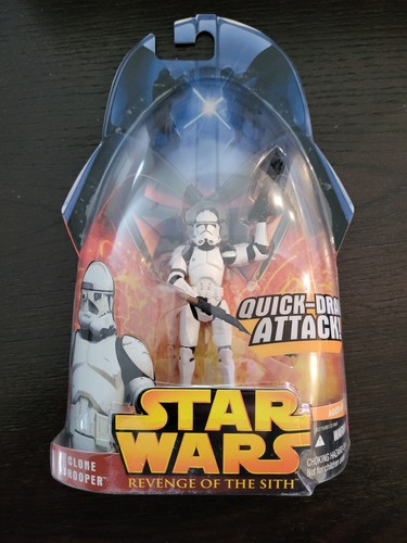 Clone Trooper Quick-Draw 6 2005 STAR WARS Revenge of the Sith NEW J1 | eBay