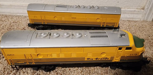 LIONEL TRAINS POST-WAR 2379 RIO GRANDE F-3 A/B DIESEL SET- GOOD | eBay