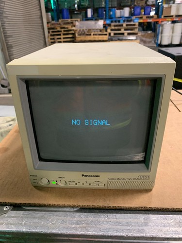 Panasonic WV-CM1020 CCTV Monitor Color AV Compact 9" CRT | eBay