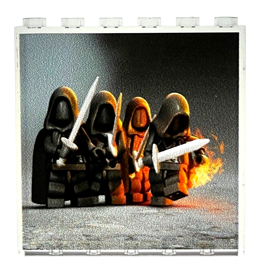 Lego LOTR Ring Wraith Minifigs One of a Kind 1/1 Custom UV Printed ...