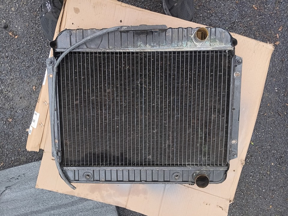 1964 chevy chevelle factory 3 core Harrison brass radiator #3159118 | eBay