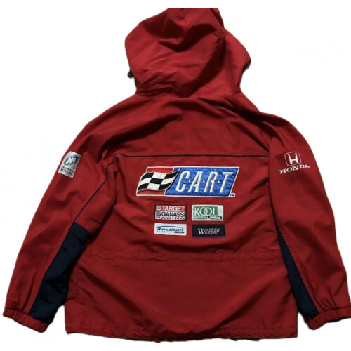 Rare 90s! Honda Racing Jacket Red 1998 Twin Ring Mote… - Gem