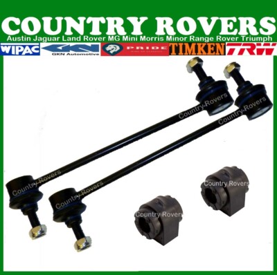 RANGE ROVER EVOQUE REAR ANTI ROLL BAR DROP LINKS & BUSHES FITS 2012 to ...