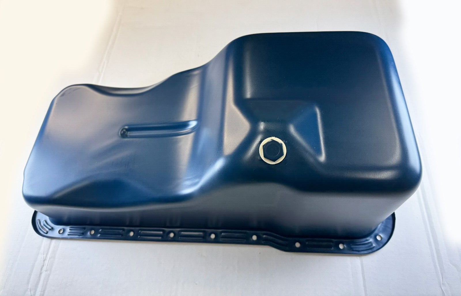 1964-73 Mustang & Fords 221 260 289 302 Painted Blue Stock Oil Pan D0OZ ...