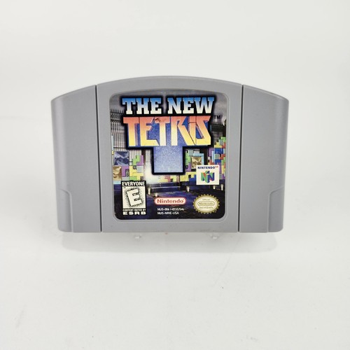 The New Tetris (Nintendo 64 N64, 1999) Game Cartridge New Battery ...